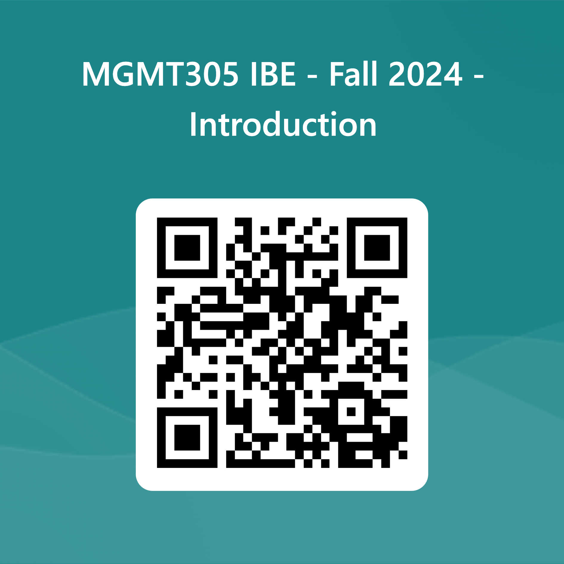 MGMT 30500: Business Statistics - MGMT 30500: Business Statistics